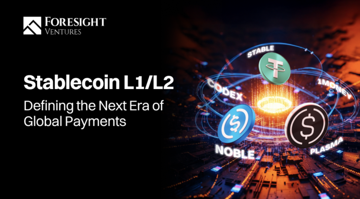 Foresight Ventures Stablechain Report: Specialized Blockchains Compete for a Share of the $250B ...